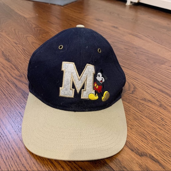 Disney | Accessories | Vintage Mickey Baseball Cap Unisex | Poshmark
